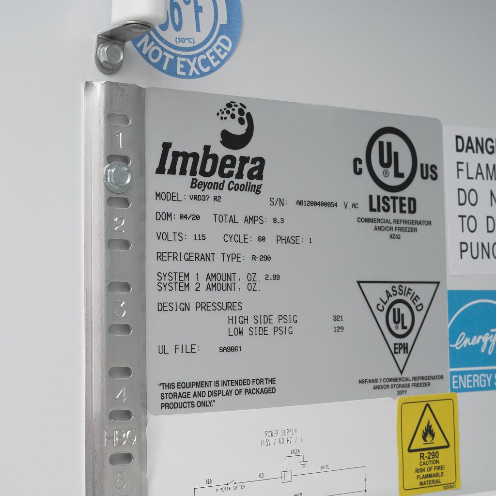 VRD37 Vertical Cooler - Imbera